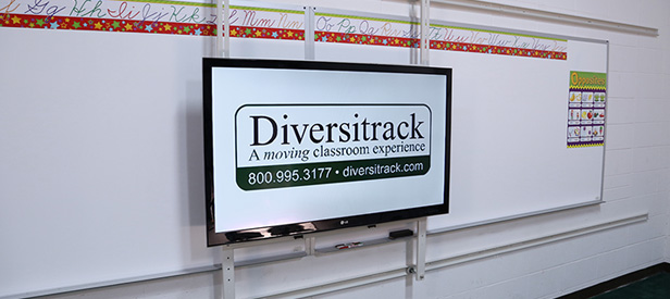 Whiteboard TV LCD Mount Solutions - Track Technology Systems